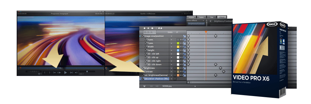 Magix Video Pro X6 - Das professionelle Videoschnittprogramm